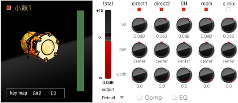 KABUKI & NOH PERCUSSION 96k MASTER EDITION - Sonica Instruments
